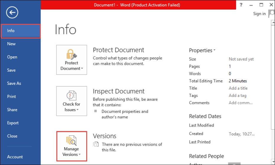 Recover Unsaved Word Document – Using Manual & Automated Method Recover Unsaved Word Document – Using Manual & Automated Method