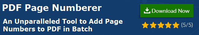 Add Custom Page Numbers To PDF Documents – Top 2 Solutions