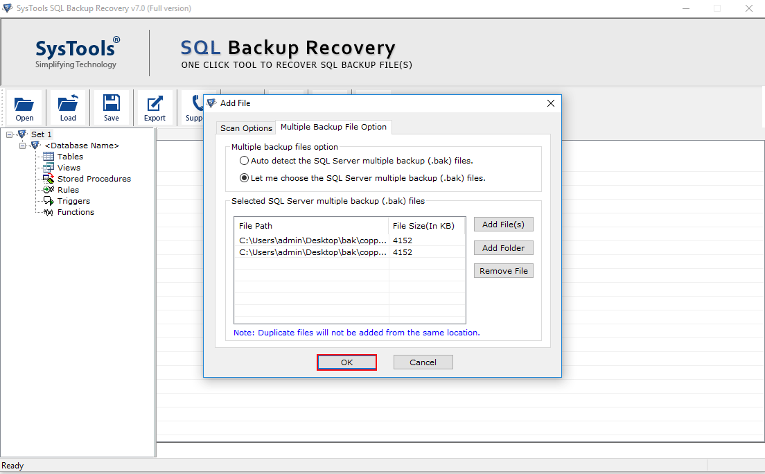 Resolve Sql Server 3241 Error When Restoring Microsoft Sql Bak File