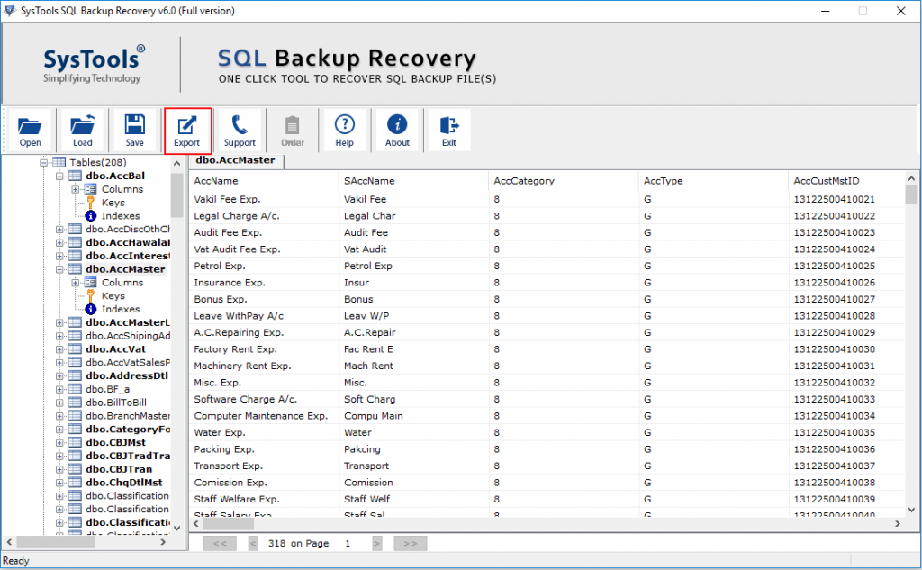 Open Bak File Without Sql Server View And Read Sql Backup File