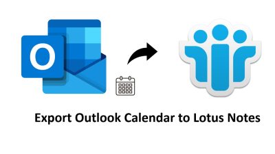 Export Outlook Calendar to Lotus Notes - Import ICS