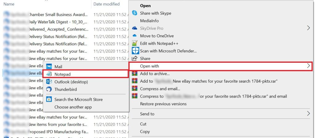 Open EML Files in Windows 10, 8, 7 OS - Free & Manual Solution