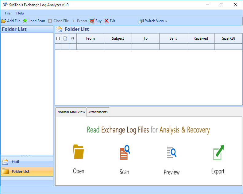 Exchange Log Analyzer Software to Open & Read Exchange Log Files