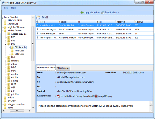 Free Lotus Notes DXL File Viewer to Open & Read DXL Files